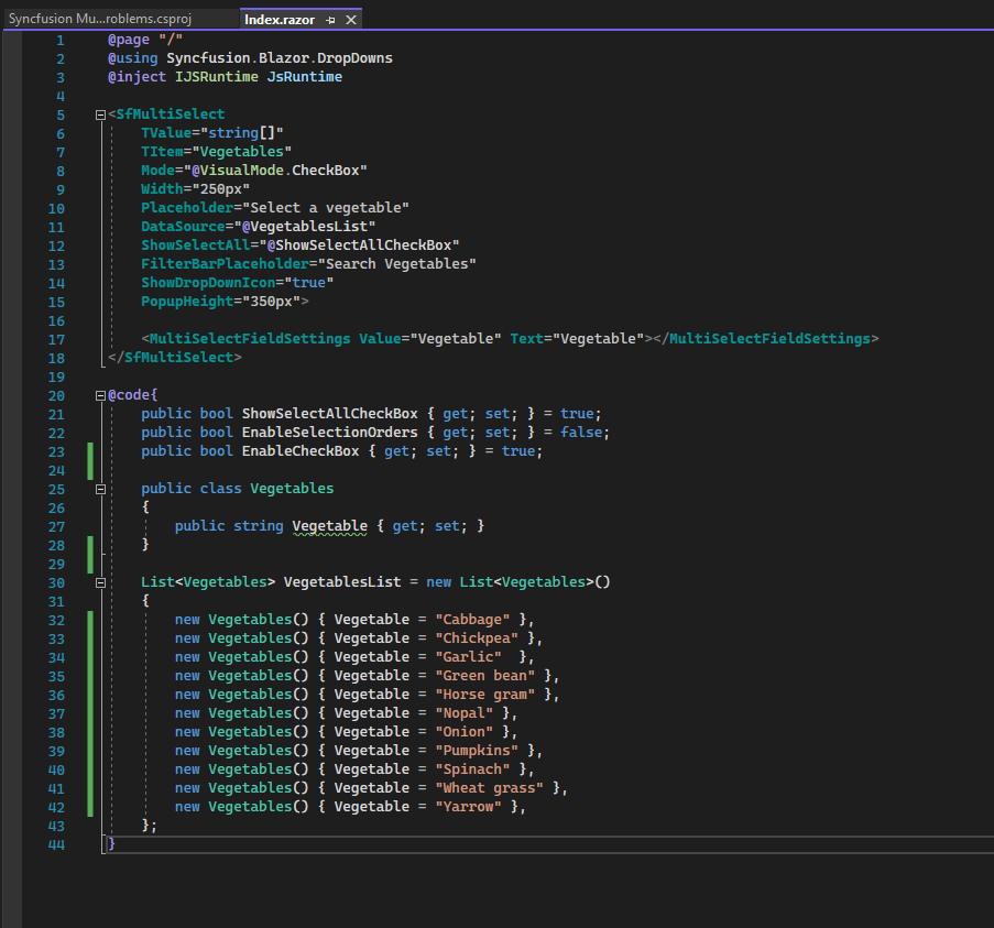 SfMultiSelect is flickering in Blazor | Feedback Portal