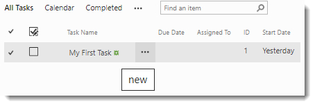 Grids - New Item Indicator in JavaScript | Feedback Portal