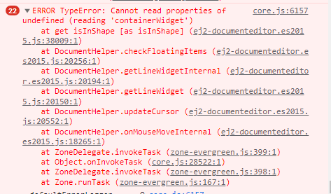 Cannot read properties of undefined (reading 'containerWidget') in Angular | Feedback Portal
