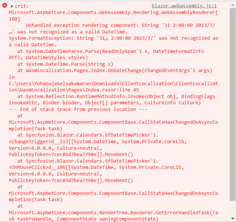 Format Exception Has Thrown When Selecting Time In Datetimepicker With 2375
