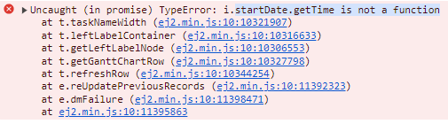 Issue With Remote Data While Adding And Editing Action In Various Gantt Chart Versions In Asp