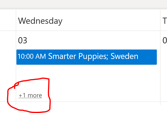 Scheduler accessibility – Month view semantics in Blazor | Feedback Portal