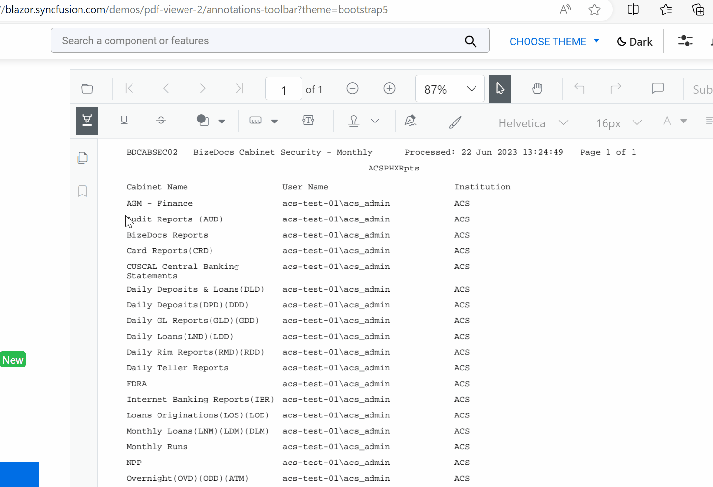 Text markup annotations are not properly added and displayed after downloading the document in ...